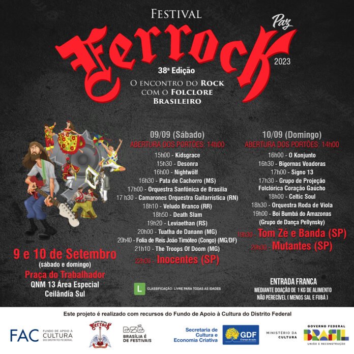AGENDA CULTURAL - FERROCK: O Encontro do Rock com o Folclore Brasileiro ...